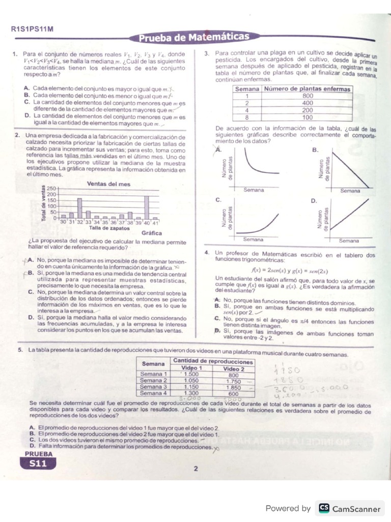 Simulacro 2 2023 | PDF