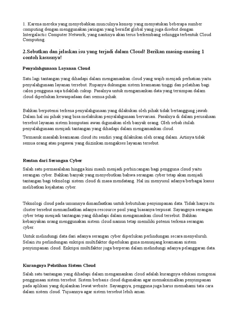 Tugas 3 Cloud Computing | PDF