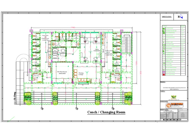 Change Room GF Layout | PDF | Electrical Engineering | Building Engineering