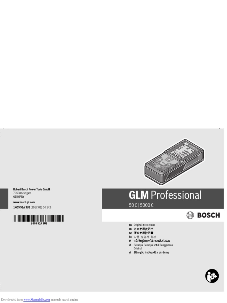 GLM 50 C | PDF | Laser | Glasses