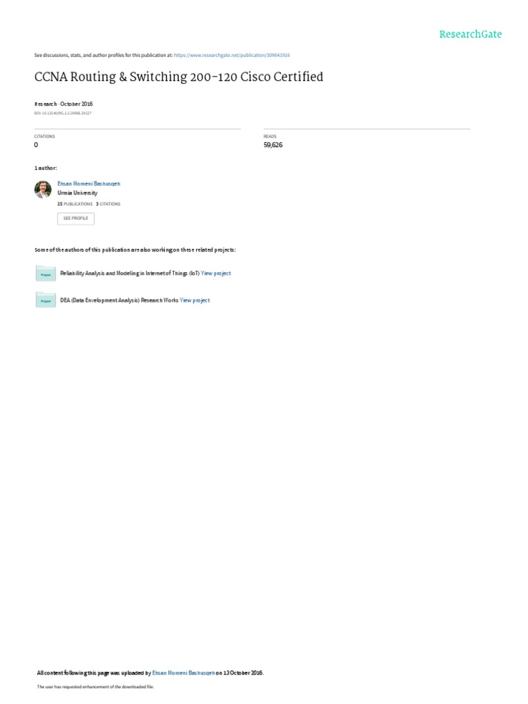 Ccnaroutingswitching Certificate Pdf