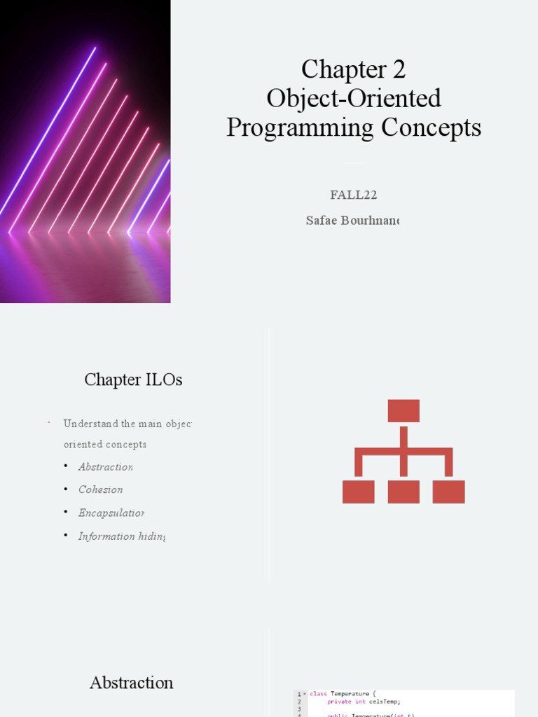 Chapter2 OOPConcepts | PDF | Object Oriented Programming | Class (Computer Programming)
