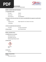 MSDS Aquades | PDF