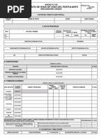 Formato Único Hoja de Vida SIGEP II | PDF