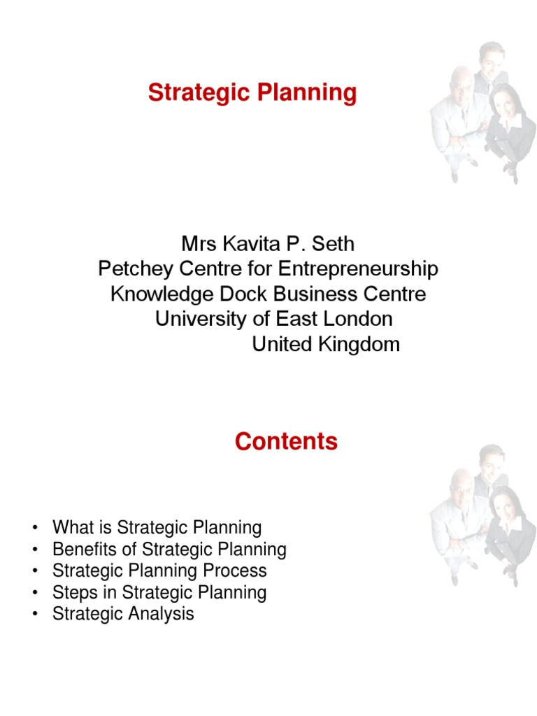 Strat Plan Slides | PDF | Strategic Planning | Goal