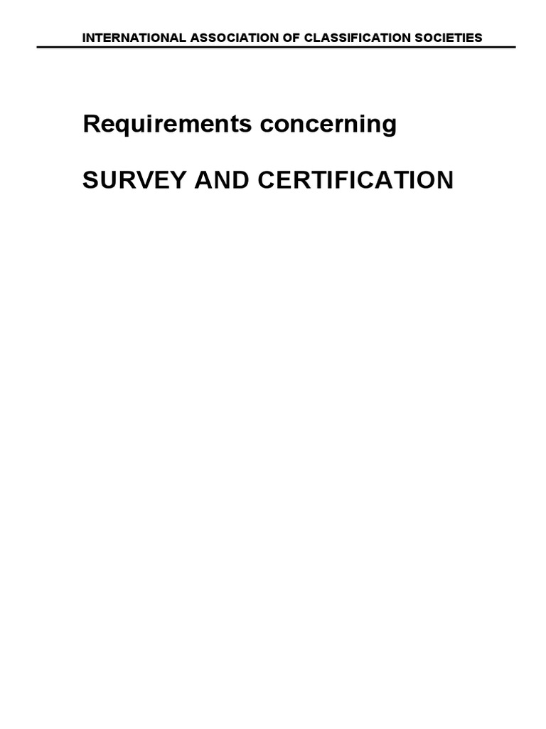 Survey &certification | PDF | Propeller | Oil Tanker