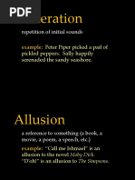 Figurative Language in Hatchet Cheat Sheet | PDF | Irony