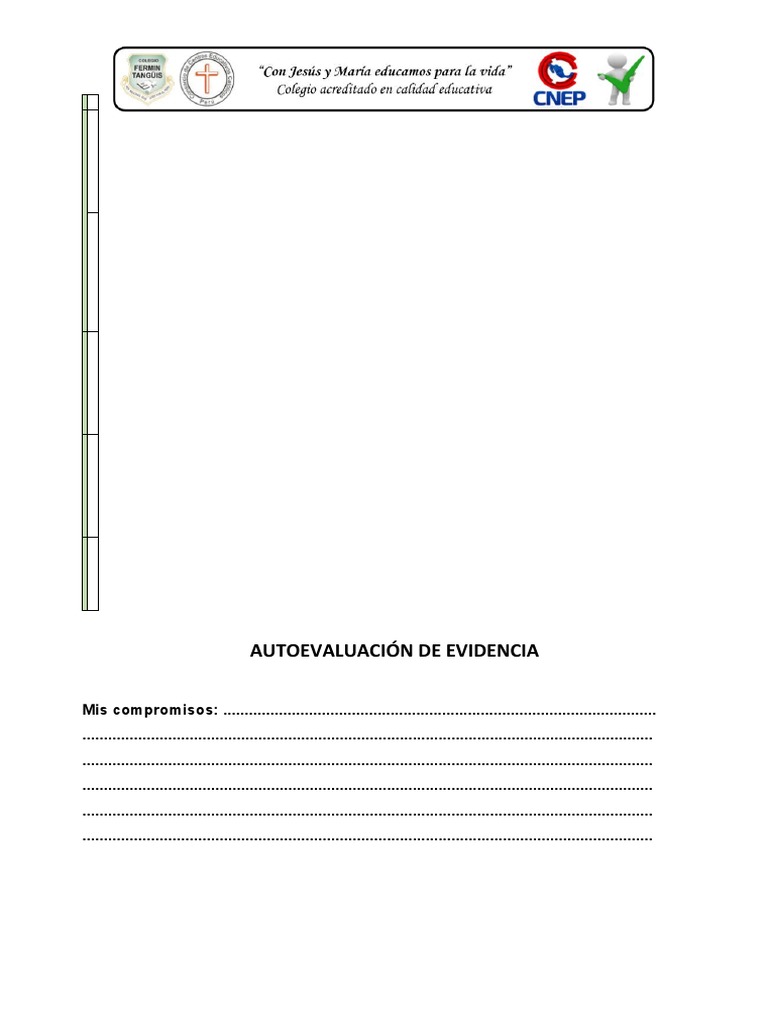 Ficha de Autoevaluación-1 | PDF