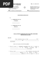 LEGAL DEMAND NOTICE - Format | PDF | Cheque | Banks