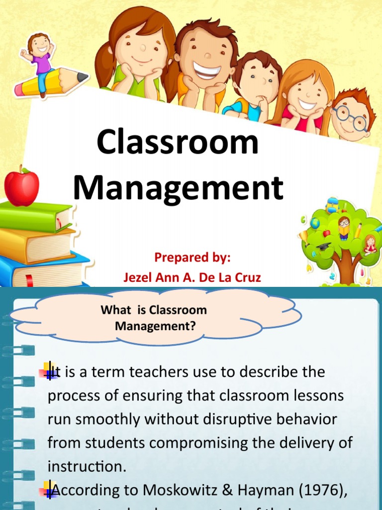 Classroom Management PPT..PPTX FINAL | PDF | Classroom Management ...