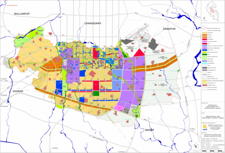 Sas Nagar Master Plan 2031 Map | PDF