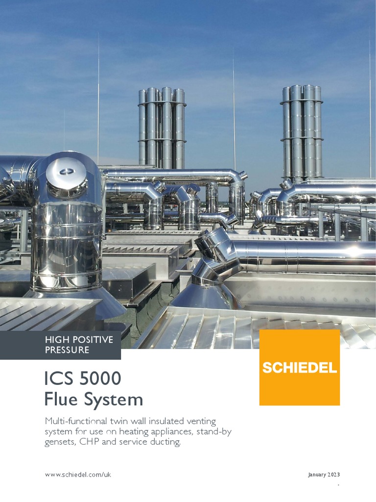ICS 5000 Flue System: High Positive Pressure | PDF | Chimney | Thermal ...