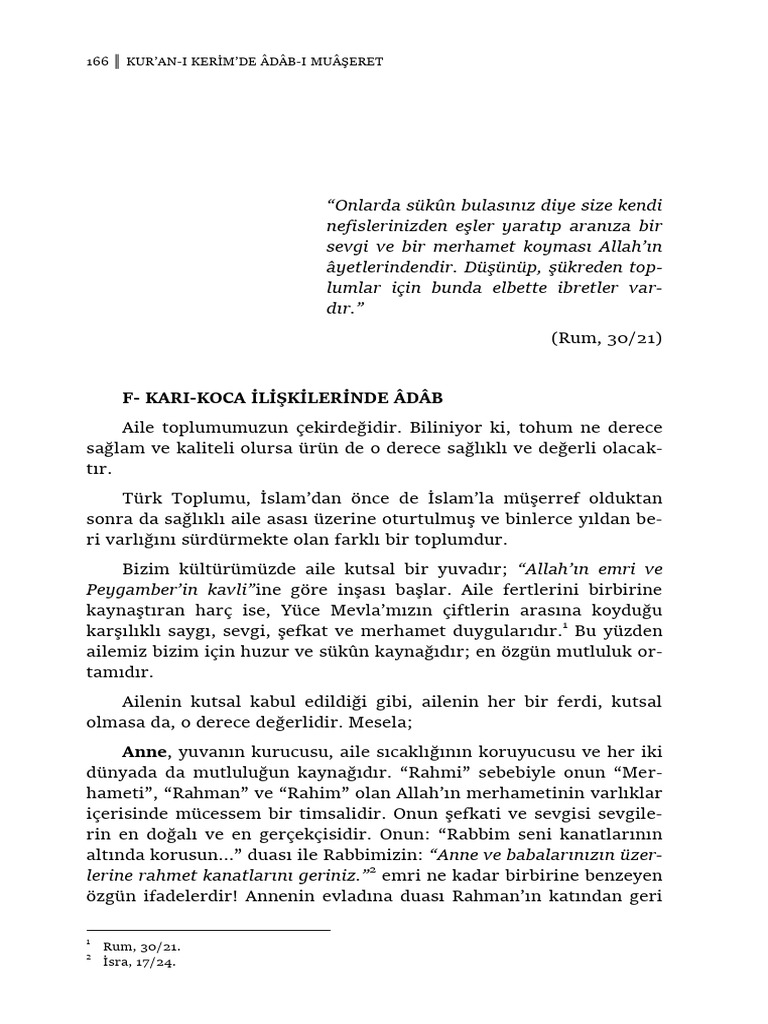 2f. Kari Koca Ilişkilerinde Âdâb | PDF