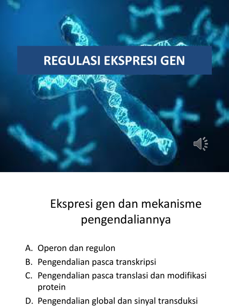 Regulasi Dan Ekspresi Gen | PDF