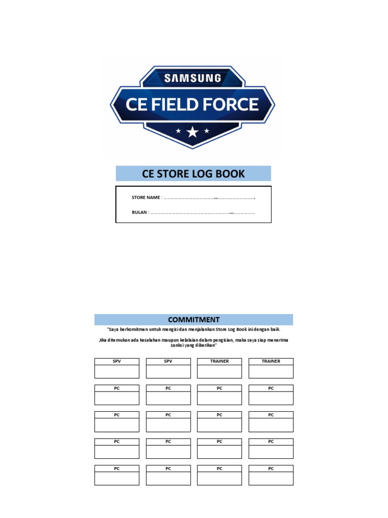 LogBook CE 7 - Juli 2023 | PDF