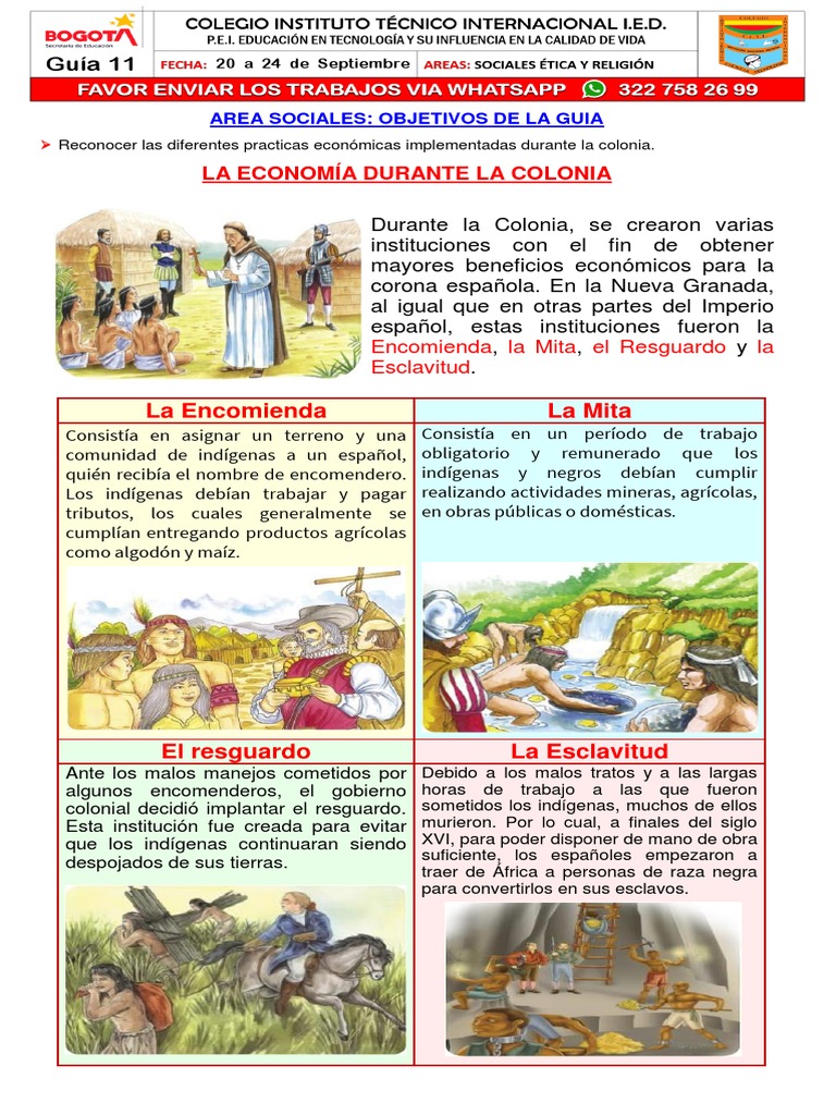 Lectura para Quintos - Encomienda Mita Resguardo | PDF | Nueva españa | Colonización europea de ...