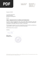 Letter of Explanation To Bir Discrepancy | PDF