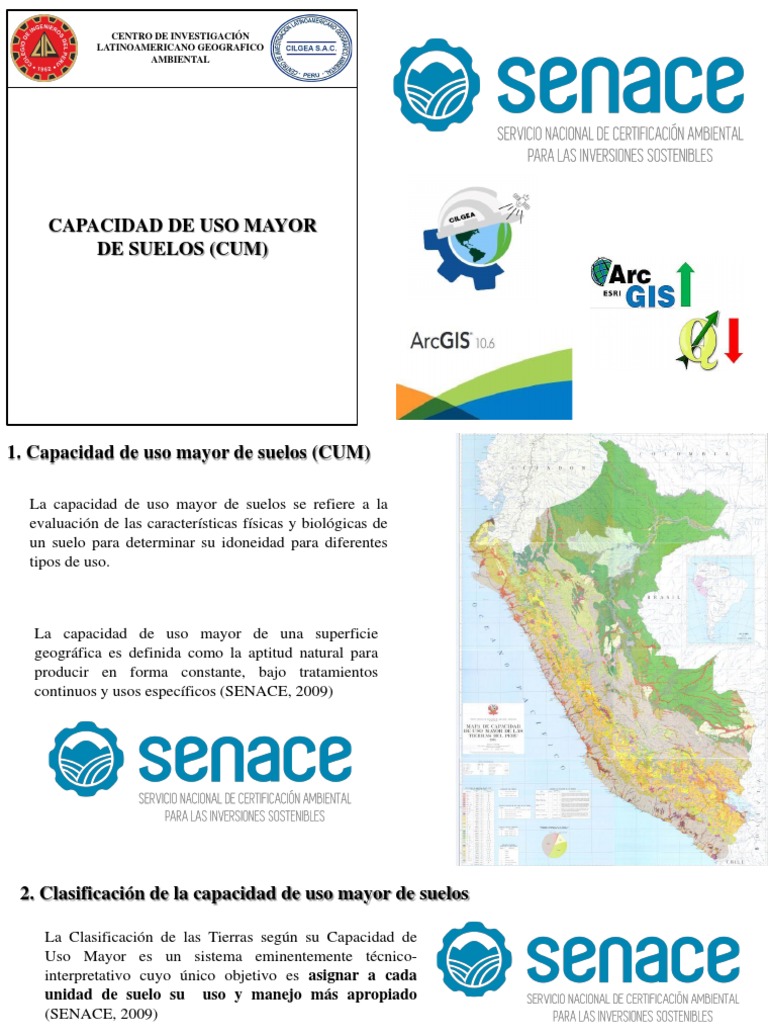 Mapa de Capacidad de Uso Mayor de Suelos | PDF