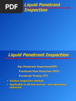 Penetrant Testing - Process Guide - Methods A B C D | PDF | Physical ...