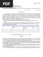 ANEXA 7-Model Adeverinta Concedii Medicale Nou | PDF