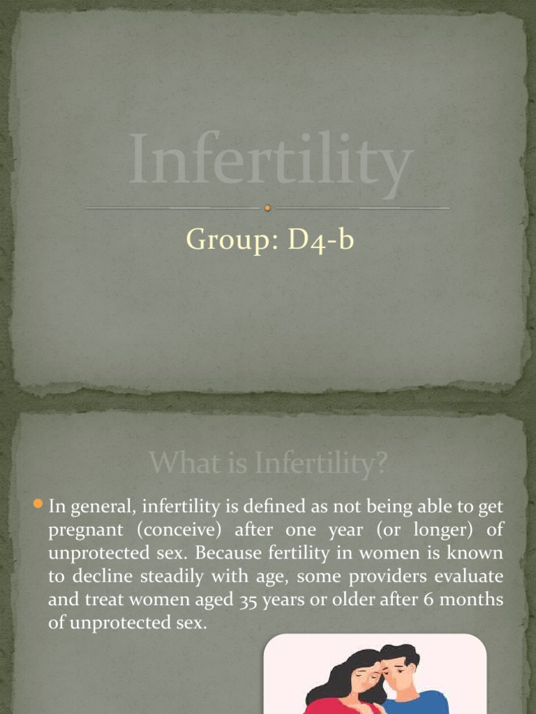Infertility | PDF | Infertility | Assisted Reproductive Technology