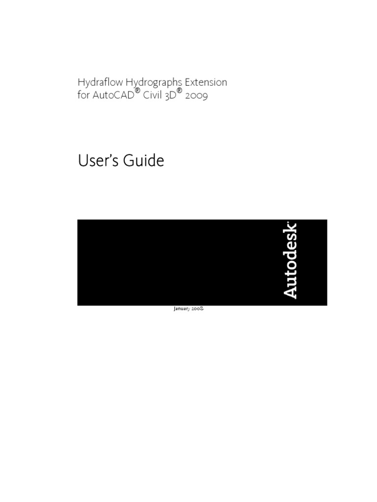 Hydro Graphs User Guide | PDF | Auto Cad | Autodesk
