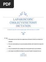 Laparoscopic Cholecystectomy With IOC | PDF | Gallbladder | Liver