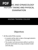 Obstetric History OSCE Checklist Geeky Medics | PDF | Pregnancy ...