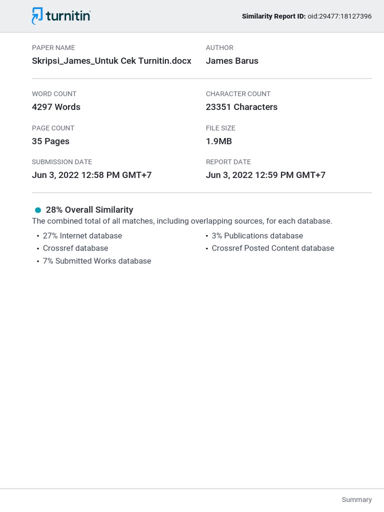 Skripsi - James - Untuk Cek Turnitin | PDF