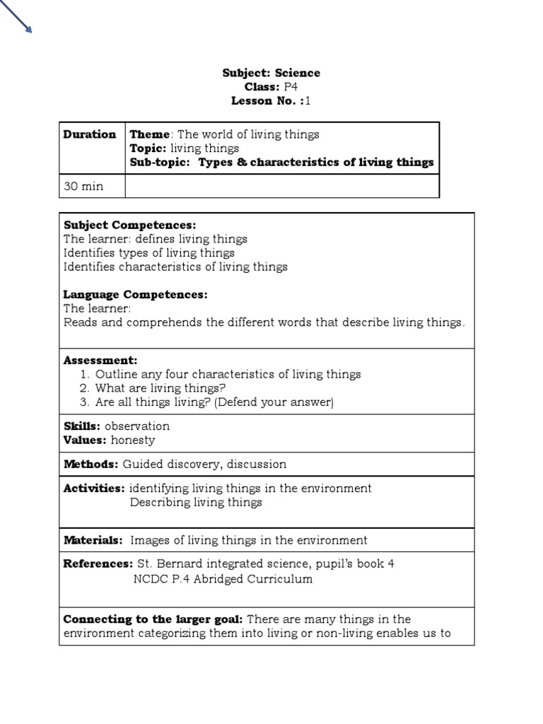 p.4 Science Lesson Plans Digital Proj Final 82 | PDF | Seed | Flowers