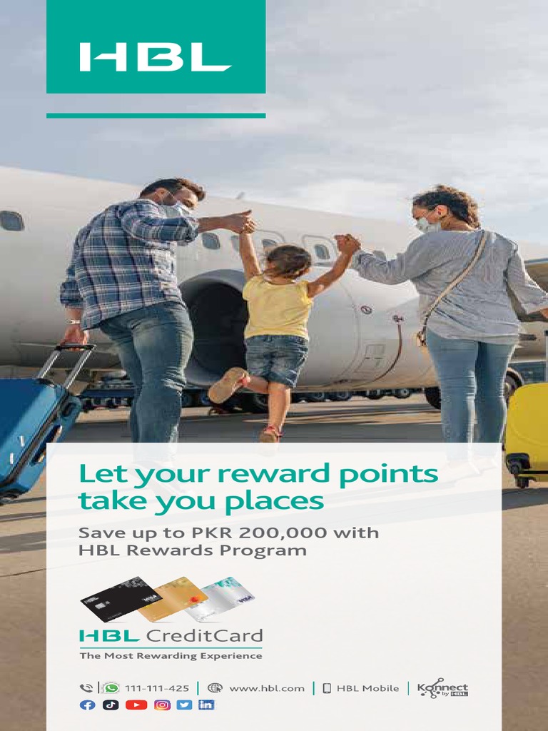 HBL Travel-Reward Program | PDF | Credit Card | Loyalty Program