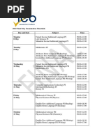 2025 IEB Final Exam Timetable | PDF | Mathematics