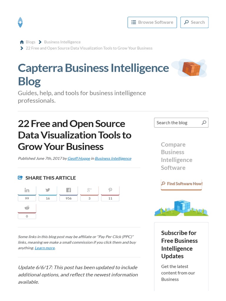 22 Free and Open Source Data Visualization Tools To Grow Your Business ...