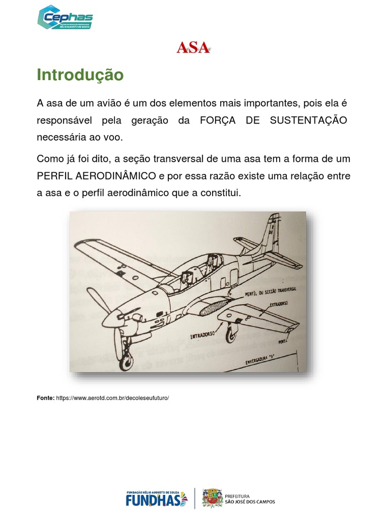Aula 04 | PDF | Avião | Sustentação (aerodinâmica)