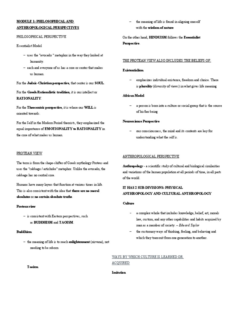 Understanding The Self Pdf Identity Social Science Self