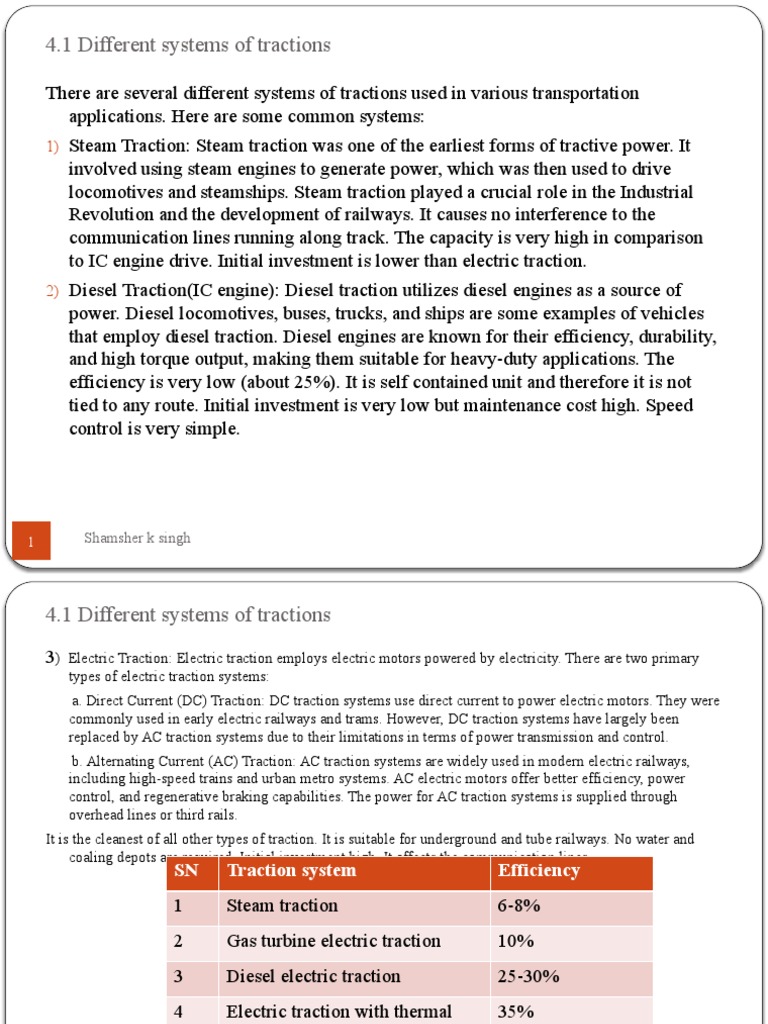 Uti Unit 4 | PDF | Rail Transport | Diesel Engine