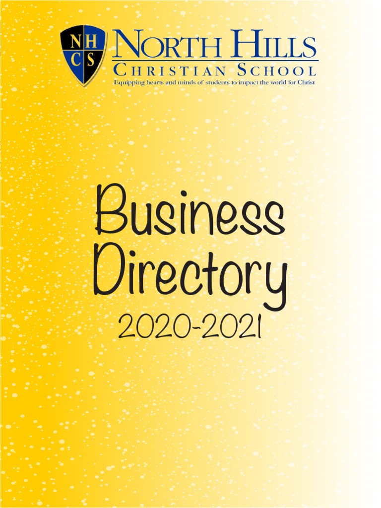NHCS Business Directory 2020-21 | PDF