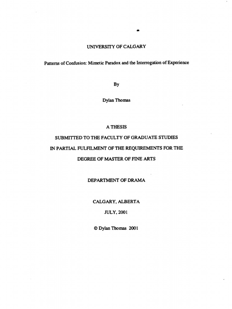 Patterns of Confusion | PDF | Concept | Reality