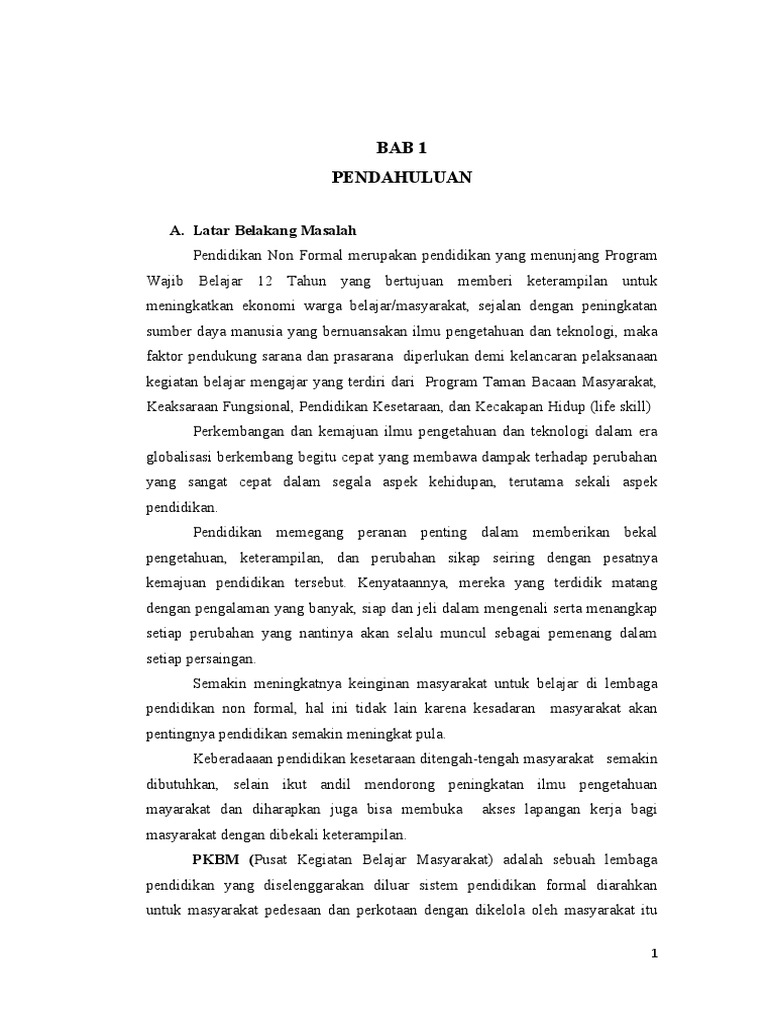 Naskah Pengelola PKBM | PDF | Karier & Perkembangan Naskah Pengelola PKBM | PDF | Karier & Perkembangan