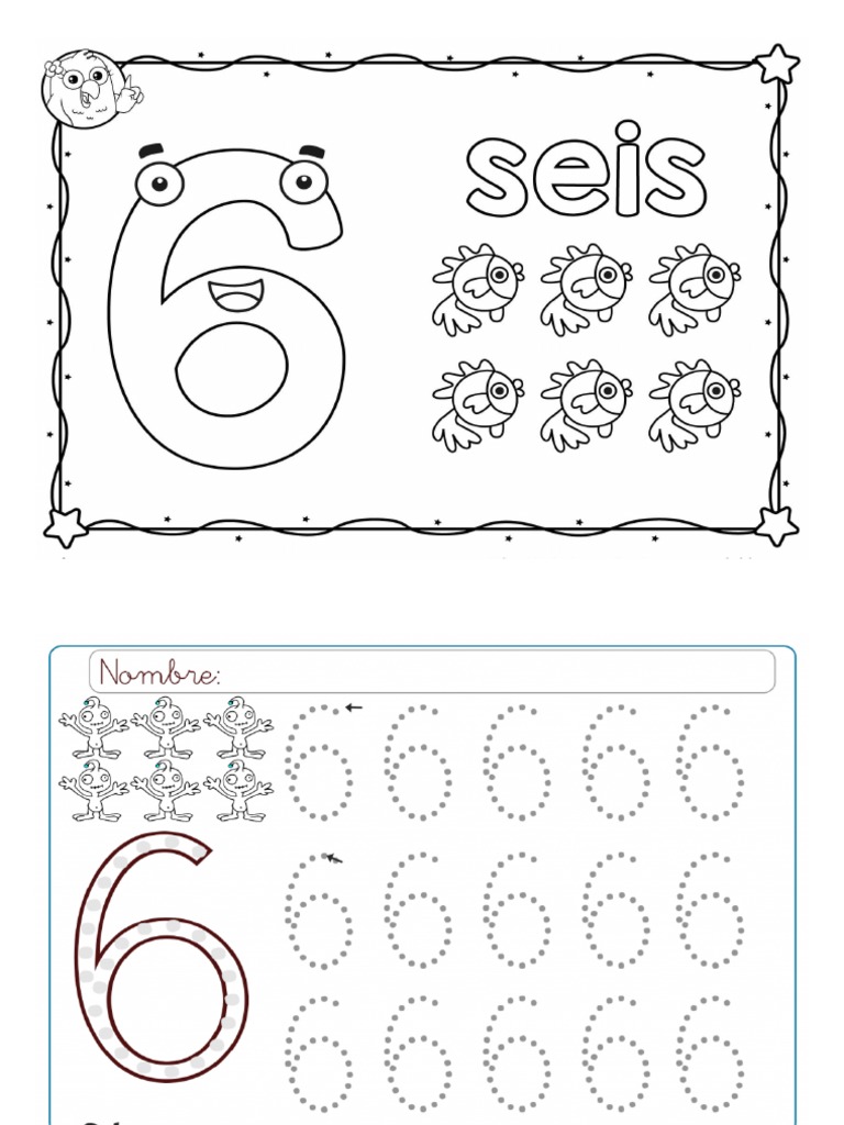 Fichas Del Numero Seis | PDF
