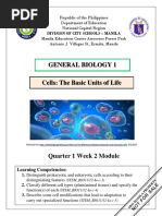 General Biology 1 First Periodical Test Tos | PDF | Cell (Biology ...