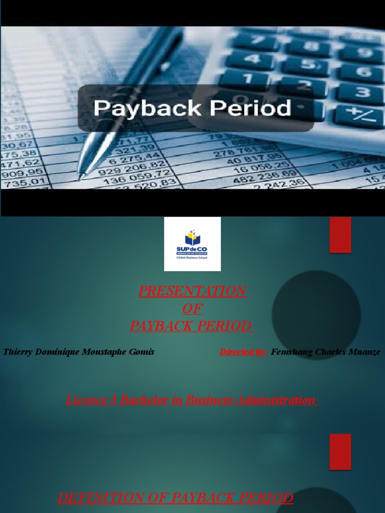 Payback Period | PDF