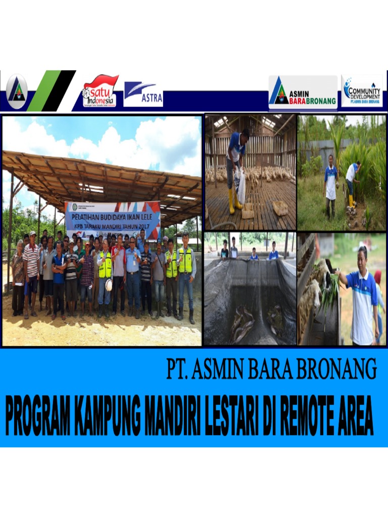 Program Kampung Mandiri Lestari ABB | PDF