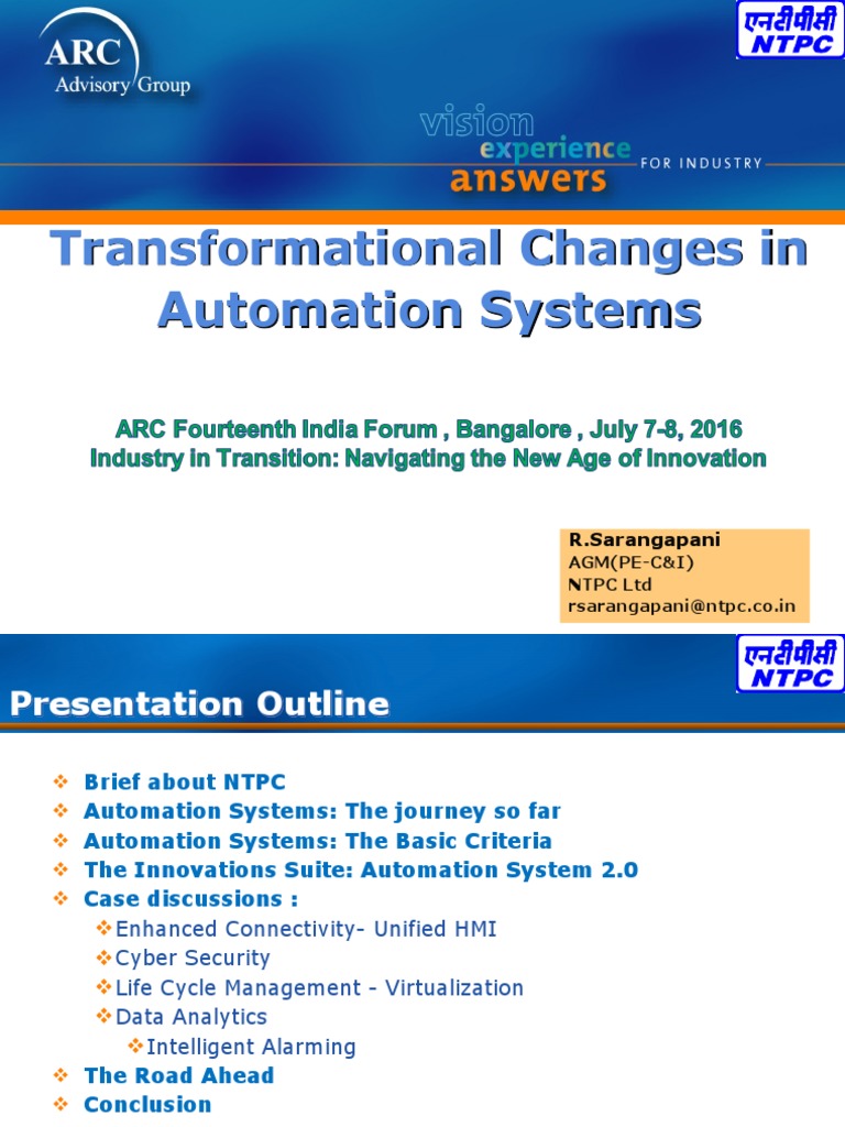 TransformationalChangesinAutomationSystems-Rev02 | PDF | Automation ...