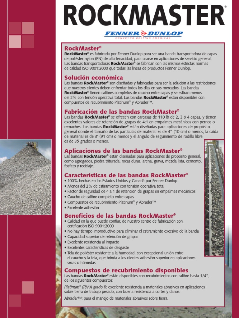 Rockmaster Es 1107 | PDF | Materiales