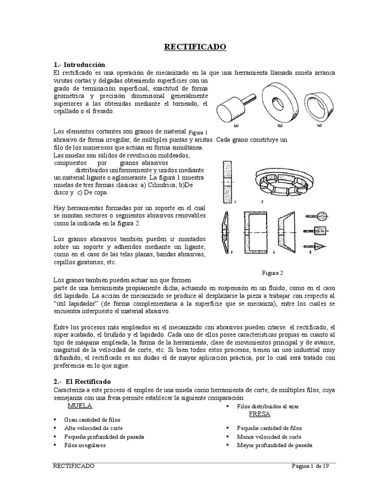 Recti Fica Do | PDF | Abrasivo | Mecanizado