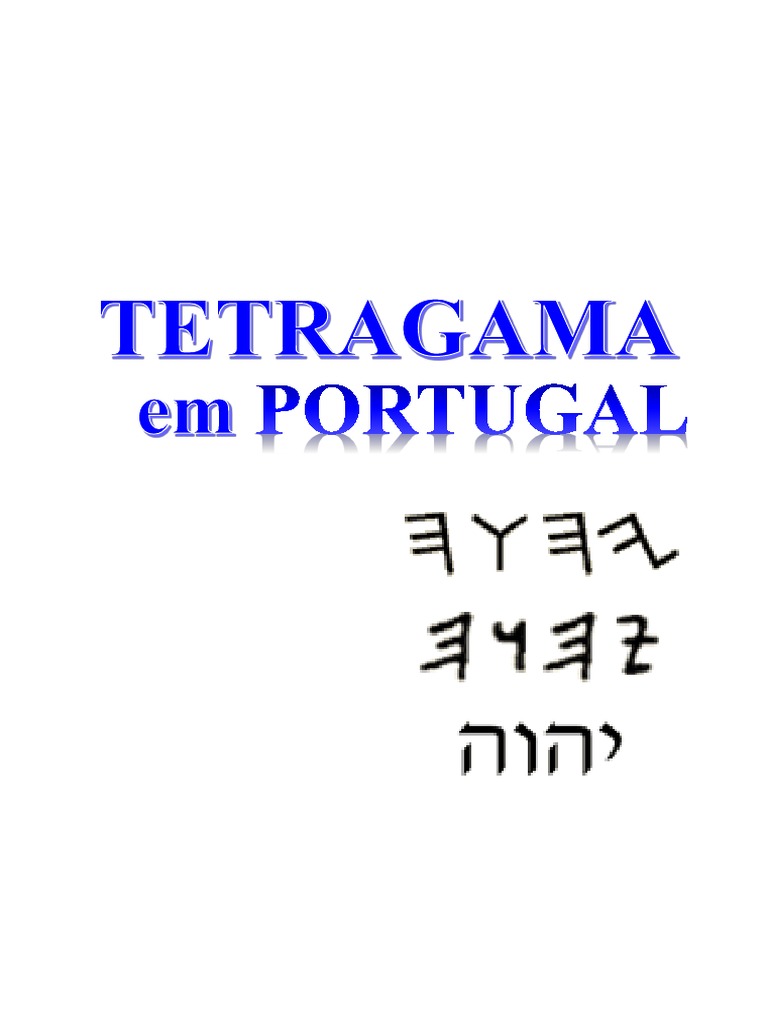 Tetragrama - Ceu - Imprimi | PDF