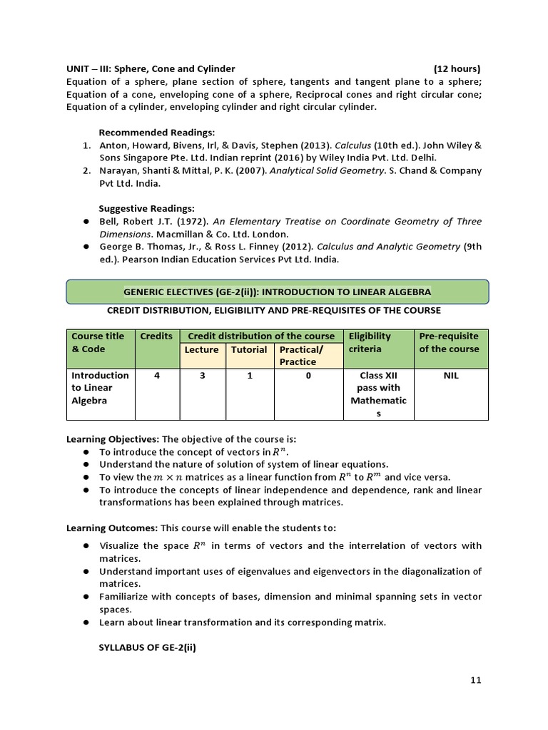 Ge Maths | Download Free PDF | Vector Space | Matrix (Mathematics)