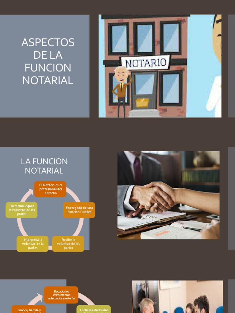 Aspectos de La Funcion Notarial. 12.03 | PDF