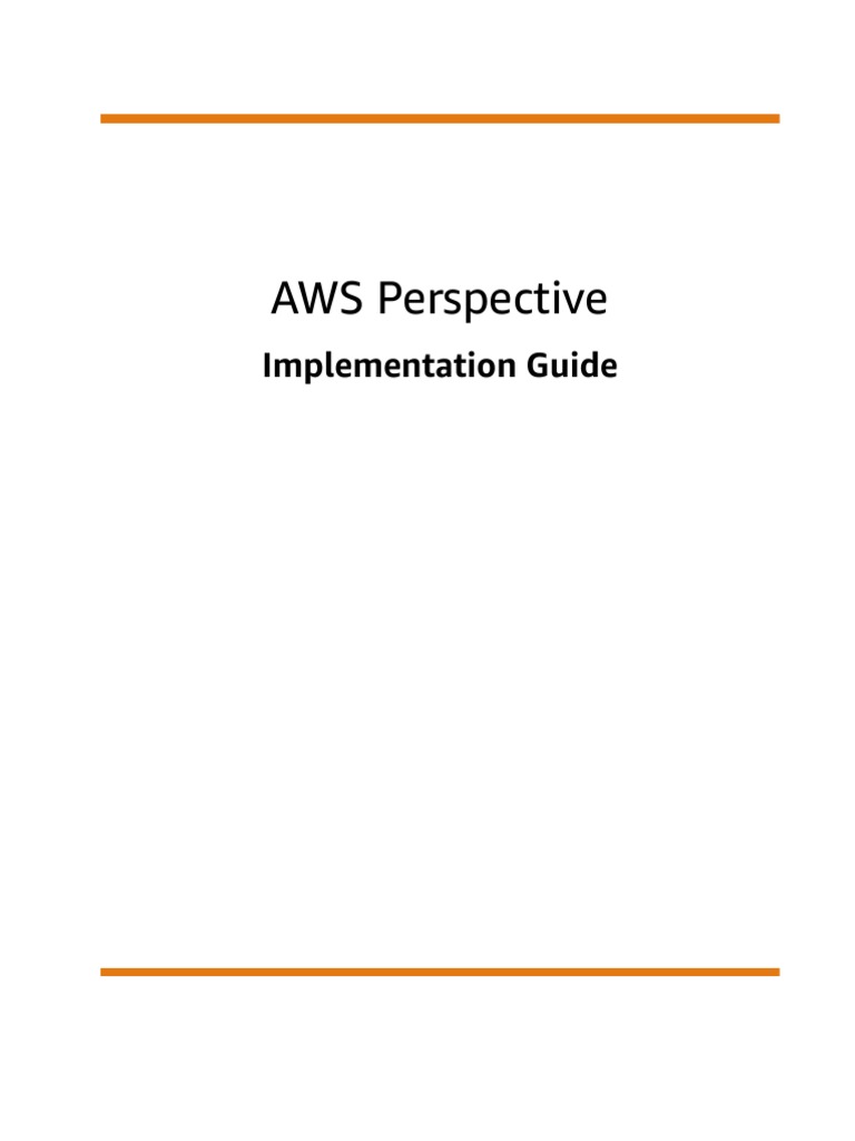 Aws Perspective | PDF | Amazon Web Services | Cloud Computing Aws Perspective | PDF | Amazon Web Services | Cloud Computing